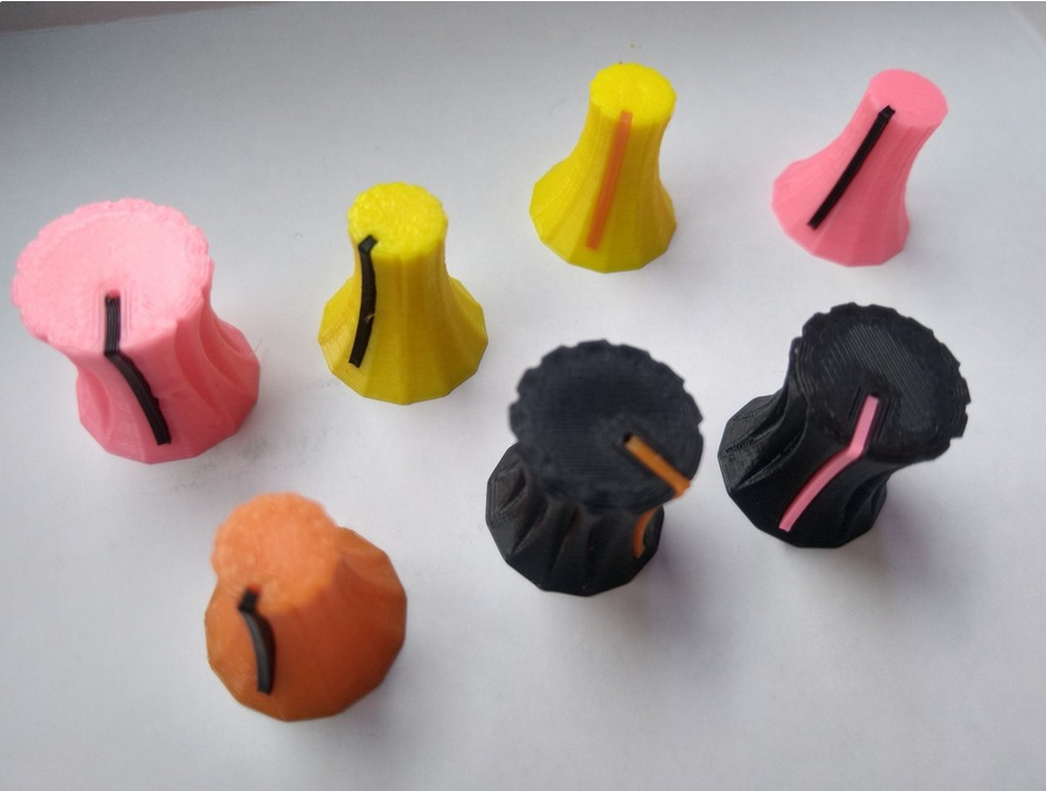 Catalog of 3D Printed Knobs - Desert Media Art